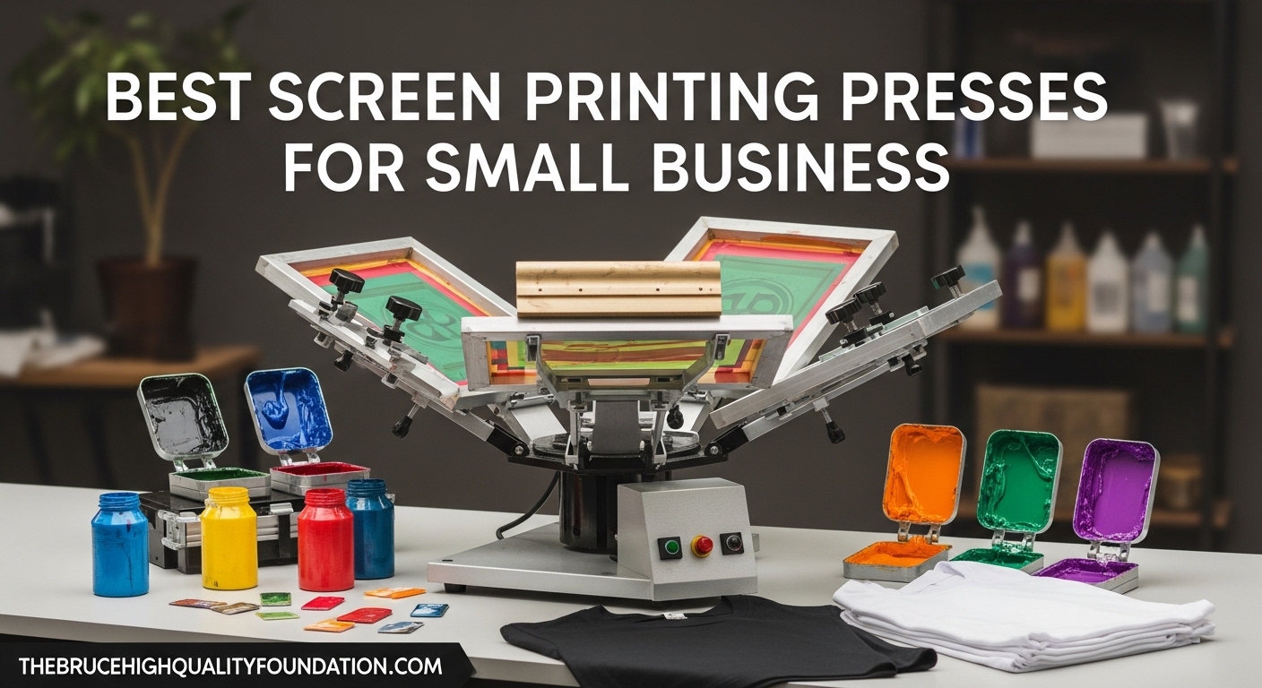 8 Best Screen Printing Presses for Small Business (June 2026) Top Picks