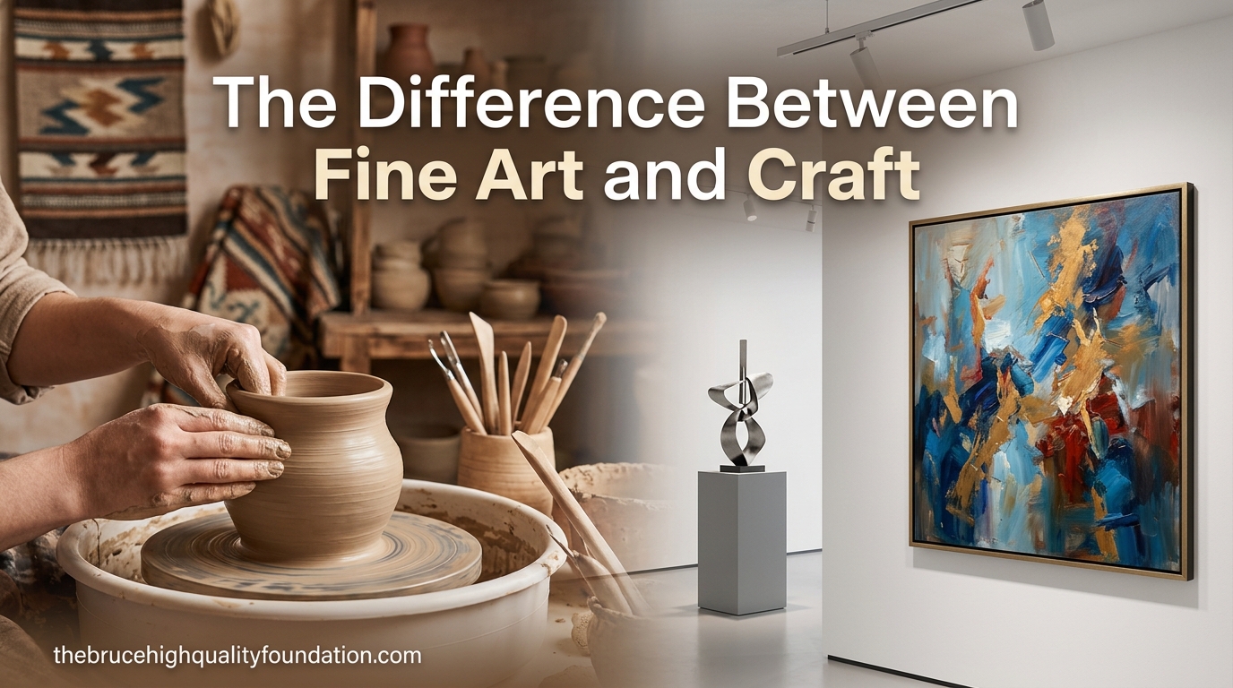 The Difference Between Fine Art and Craft (June 2026)